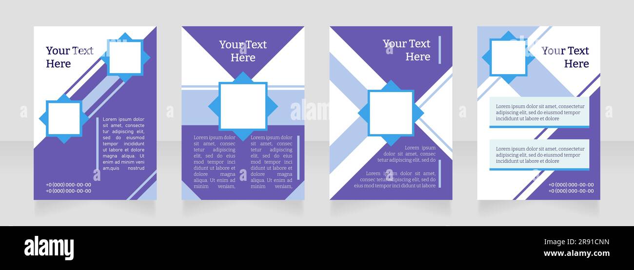 Guidance for hospital patients blank brochure layout design Stock ...