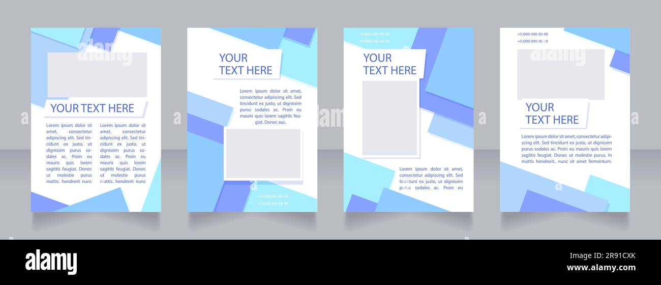 Pregnancy symptoms guidance blank brochure layout design Stock Vector ...