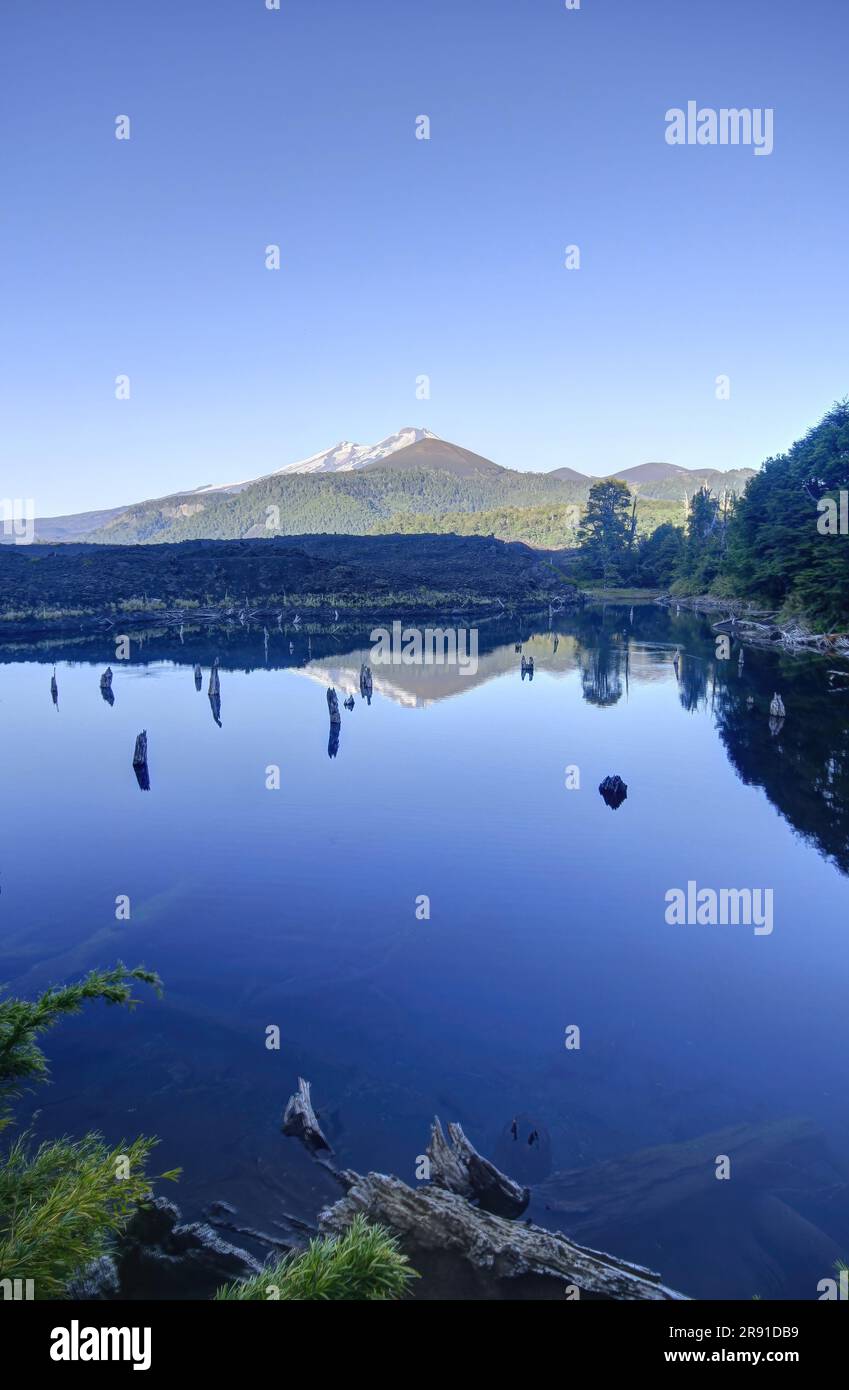 Photo of Parque Nacional Conguillo Chile Stock Photo - Alamy
