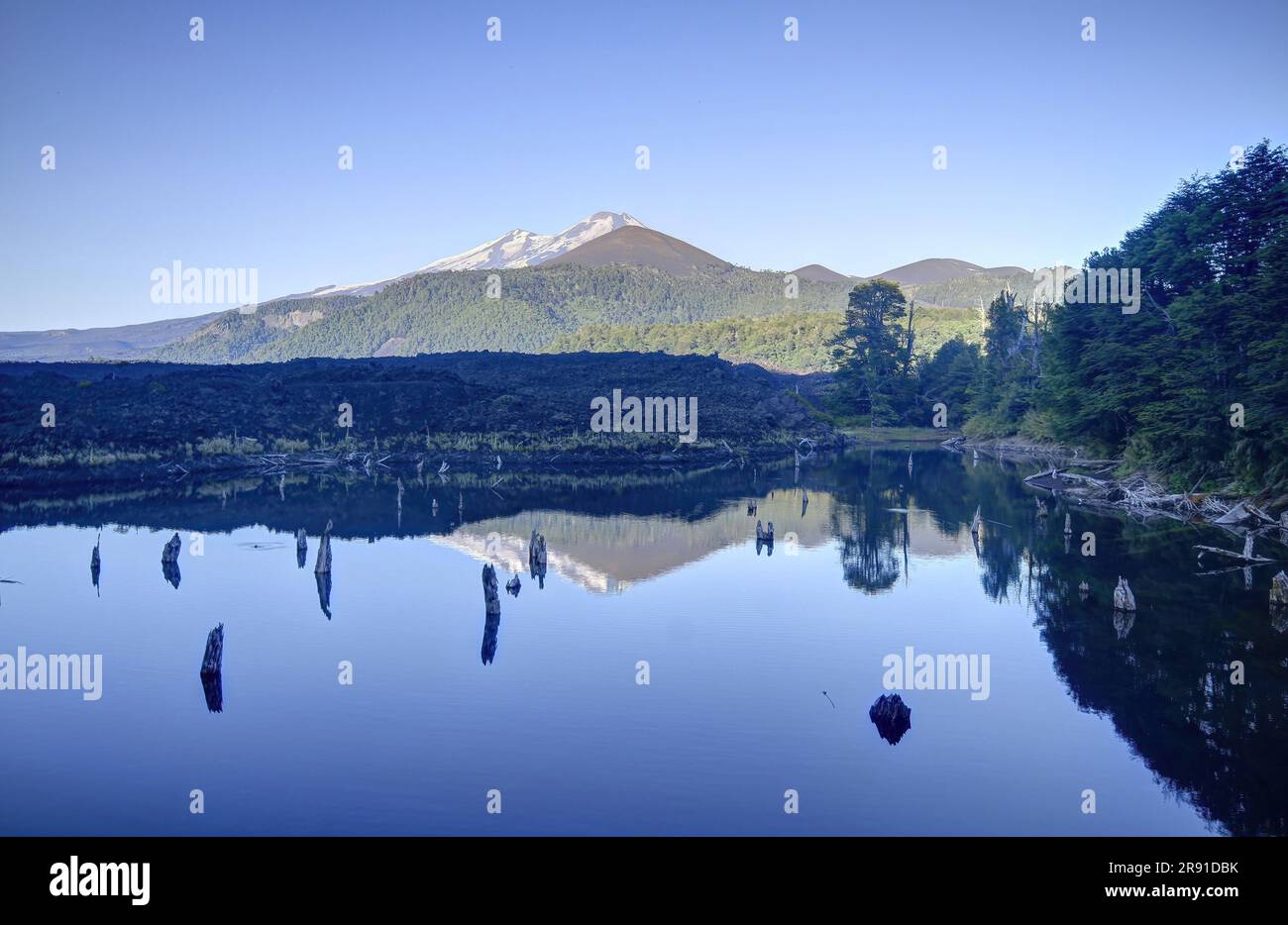 Photo of Parque Nacional Conguillo Chile Stock Photo - Alamy