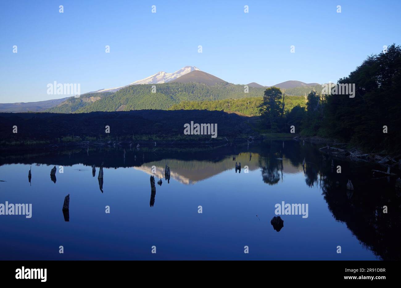 Photo of Parque Nacional Conguillo Chile Stock Photo - Alamy