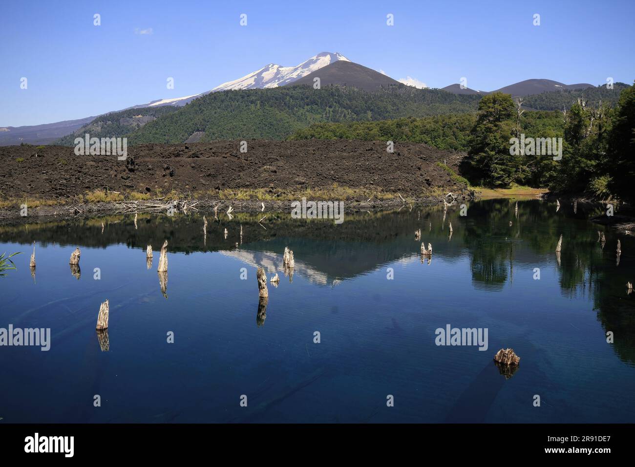 Photo of Parque Nacional Conguillo Chile Stock Photo - Alamy