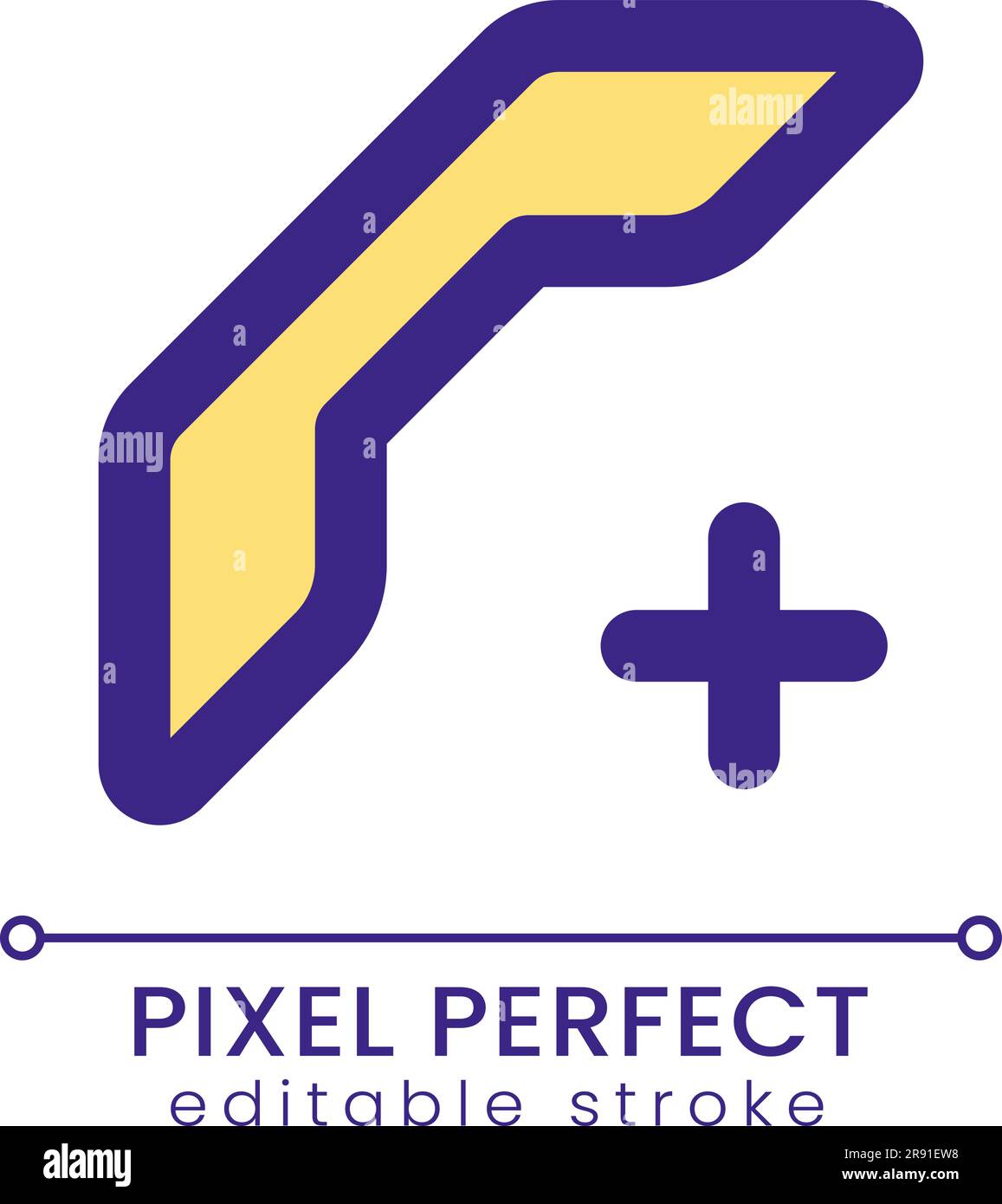 Add new contact pixel perfect RGB color ui icon Stock Vector Image & Art - Alamy