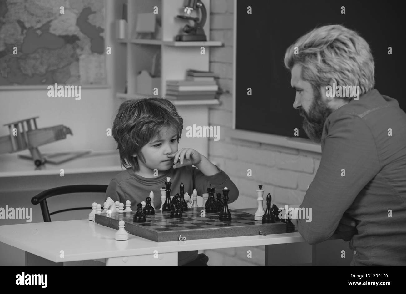 Teacher and kid. Games and activities for children. Teacher and child ...