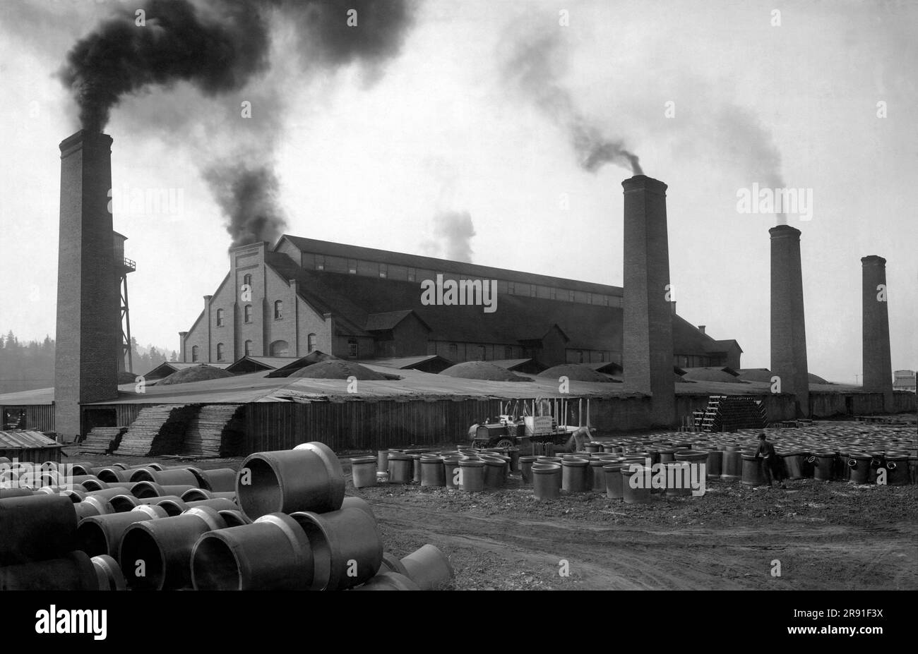Clayton, Washington: c. 1917. The Washington Brick and Lime Company's ...