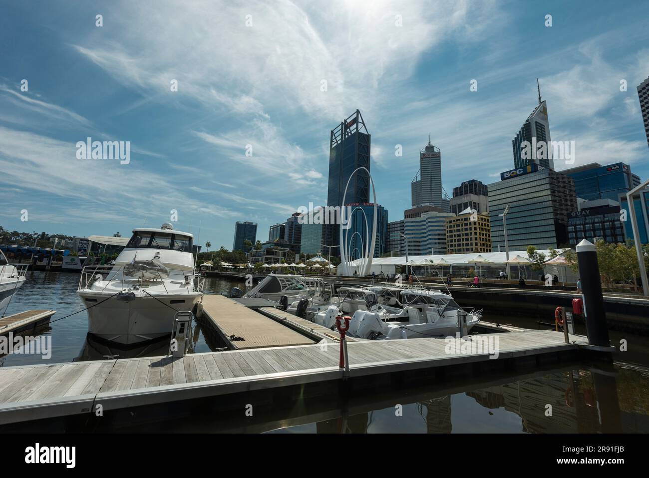 Elizabeth quay in perth hi-res stock photography and images - Alamy