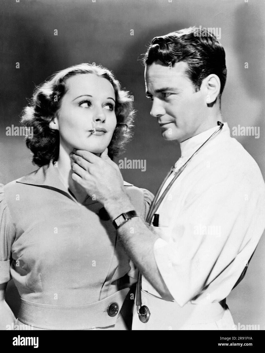 Young doctor laboratory coat Black and White Stock Photos & Images - Alamy