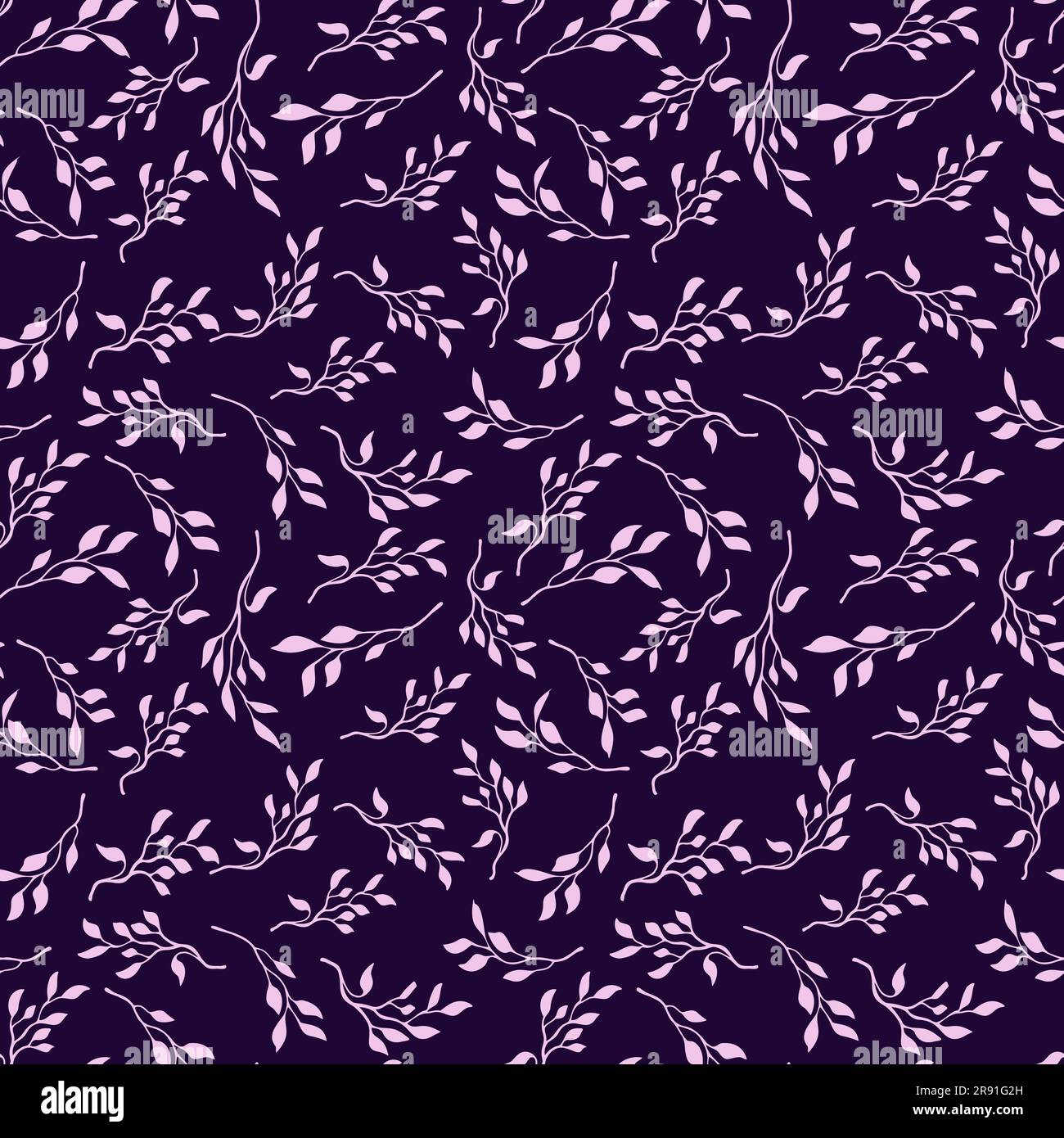 Pink branch leaves icon Stock Vector Images - Alamy