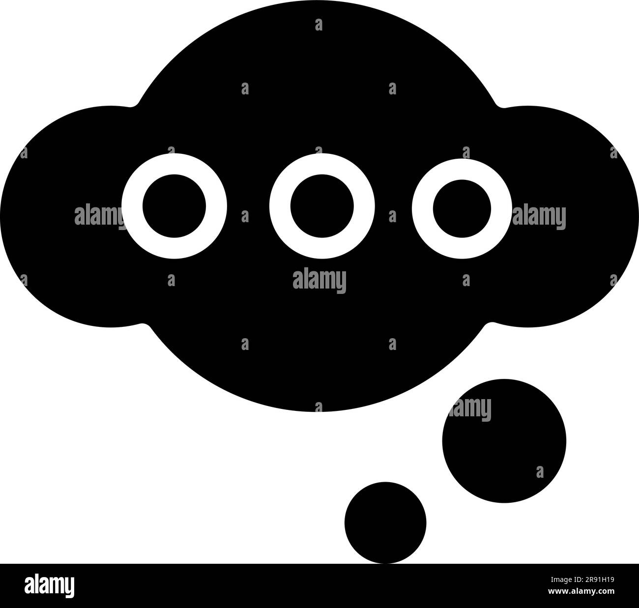 Thinking black glyph icon Stock Vector Image & Art - Alamy