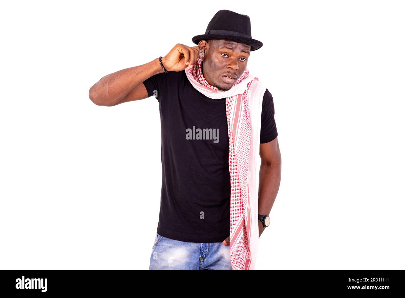 Pulling ear hi-res stock photography and images - Alamy