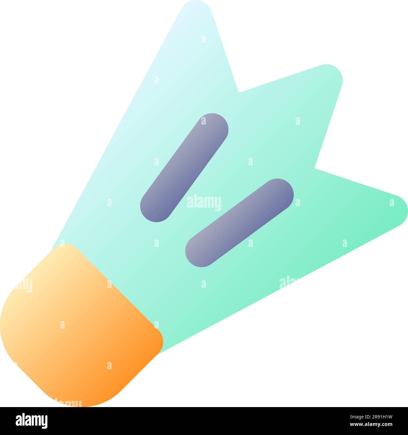 Badminton shuttlecock clipart hi-res stock photography and images - Alamy