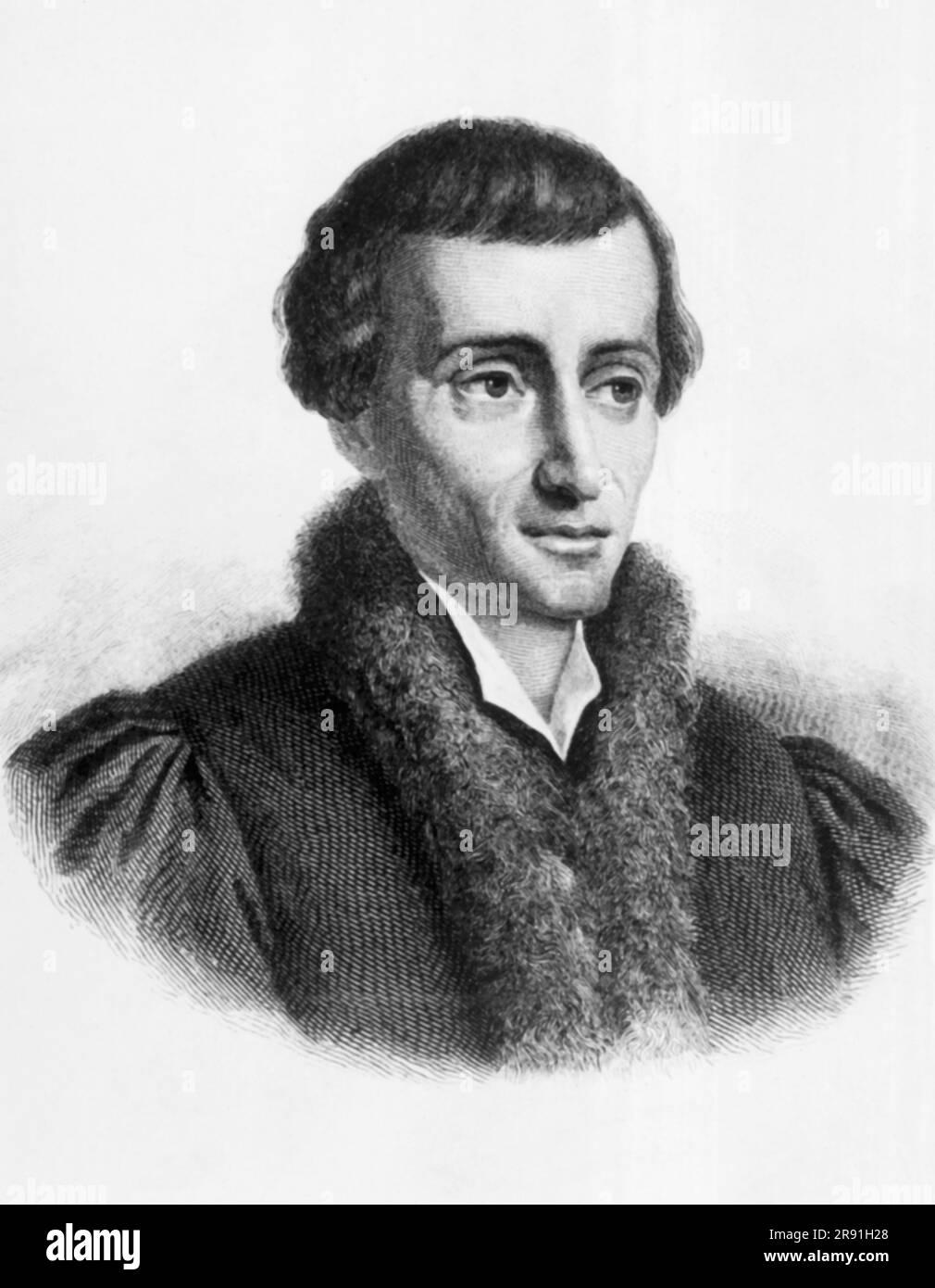 Poland: c. 1510 A portrait of astronomer and mathematician Nicolaus ...