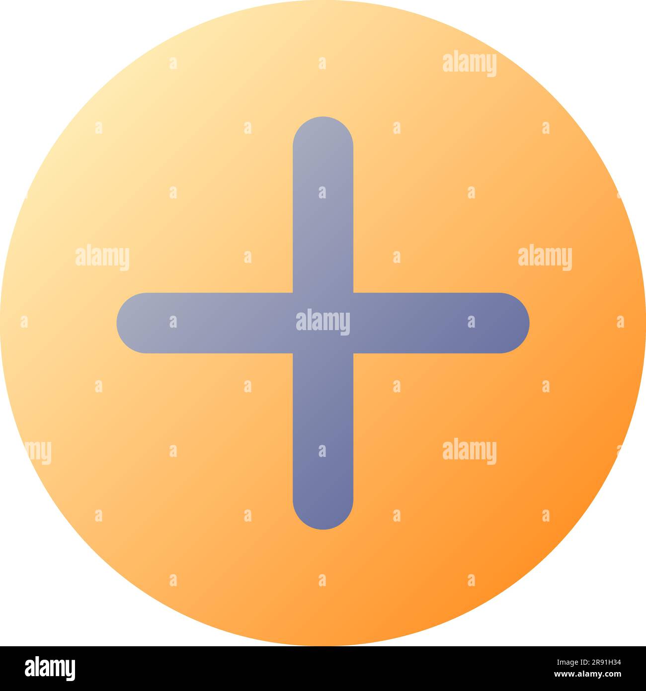 Add button pixel perfect flat gradient color ui icon Stock Vector Image & Art - Alamy