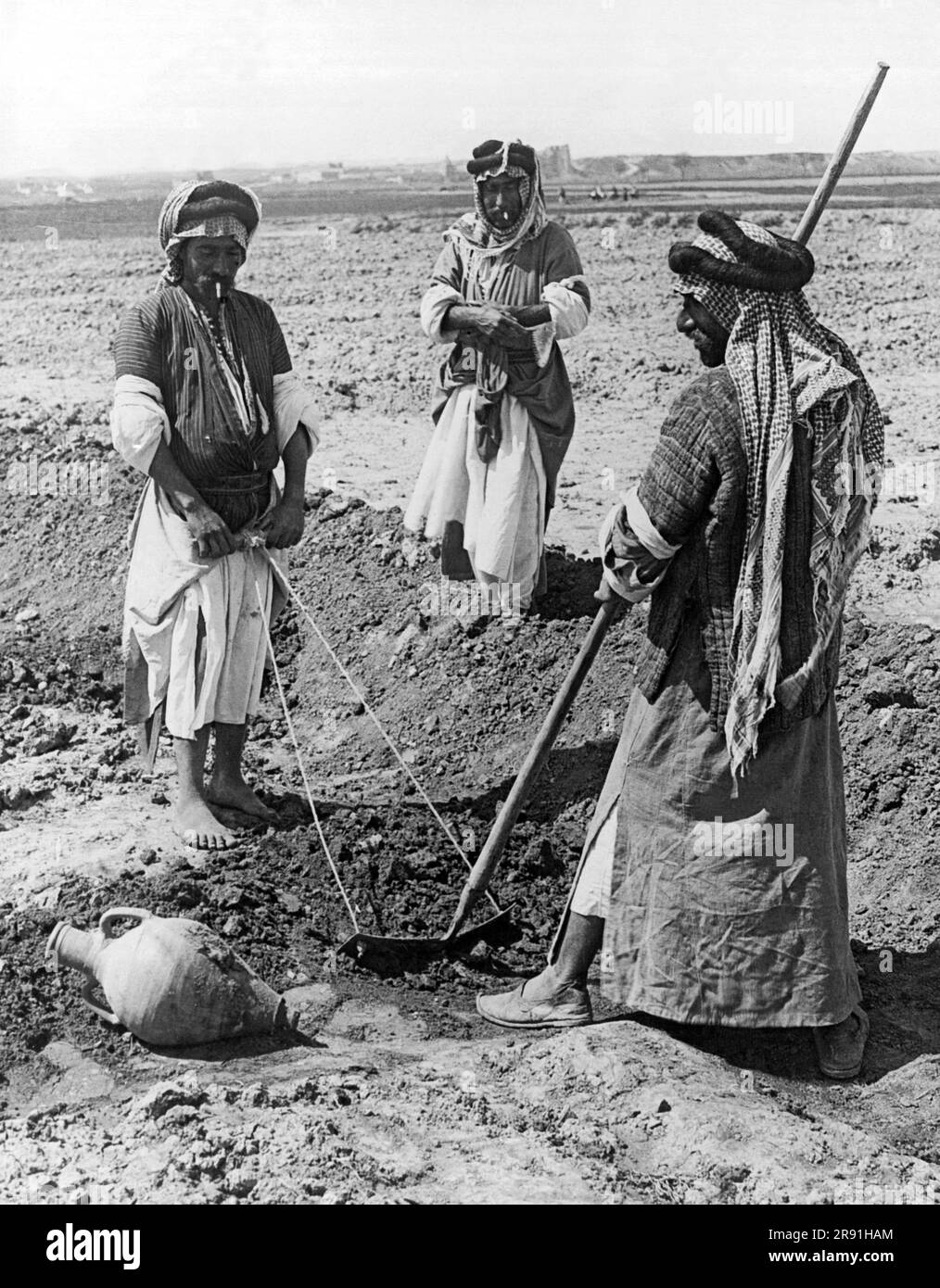 Nineveh, Mesopotamia: c. 1920 Nneveh is now known as Mosul in Iraq ...