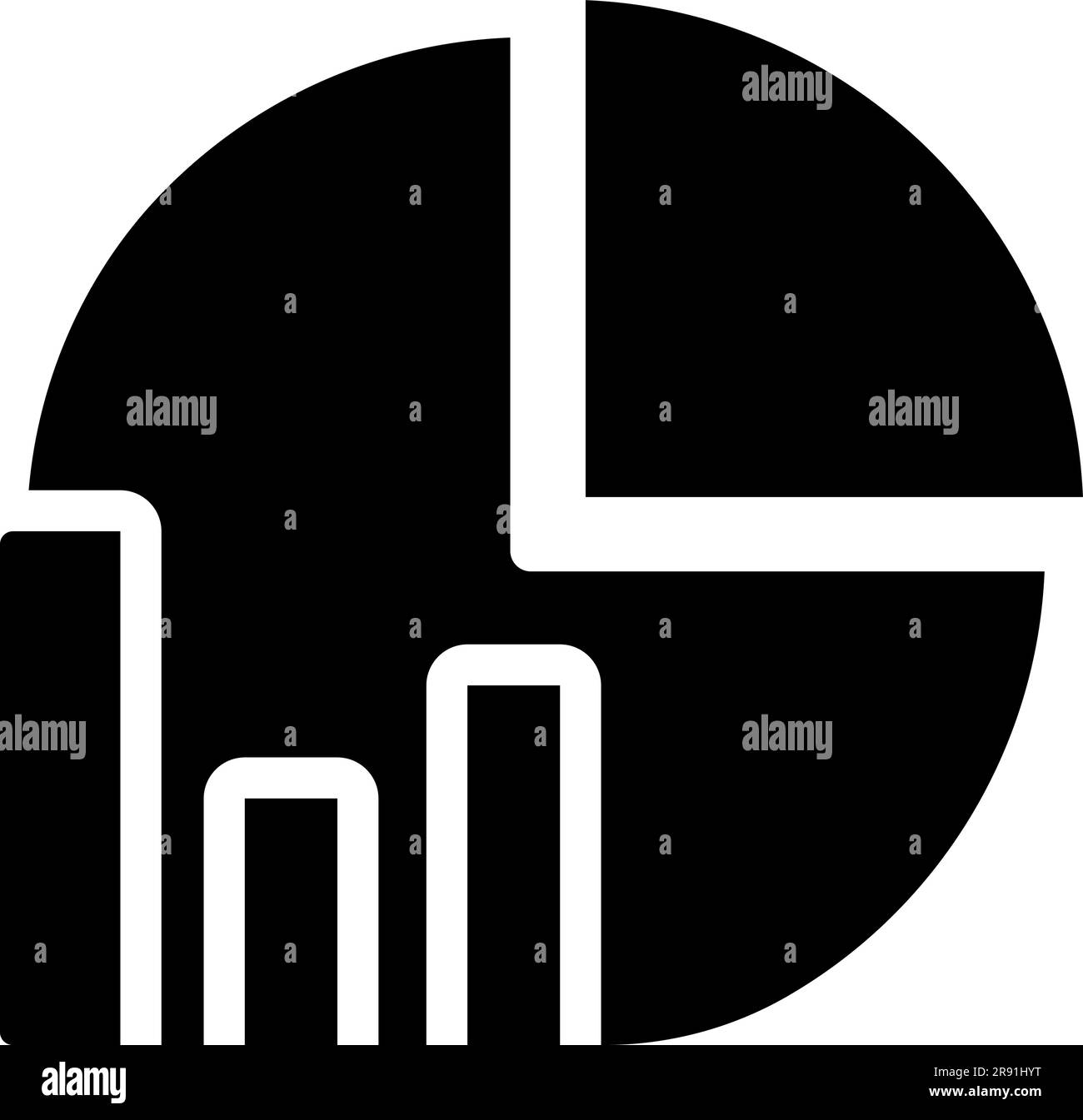 Solid pie Black and White Stock Photos & Images - Alamy