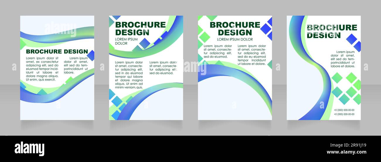 Museum guide blank brochure layout design Stock Vector Image & Art - Alamy