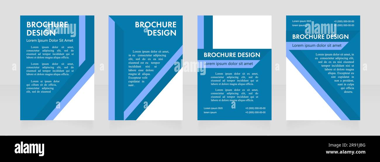 Patient education handout blank brochure layout design Stock Vector ...