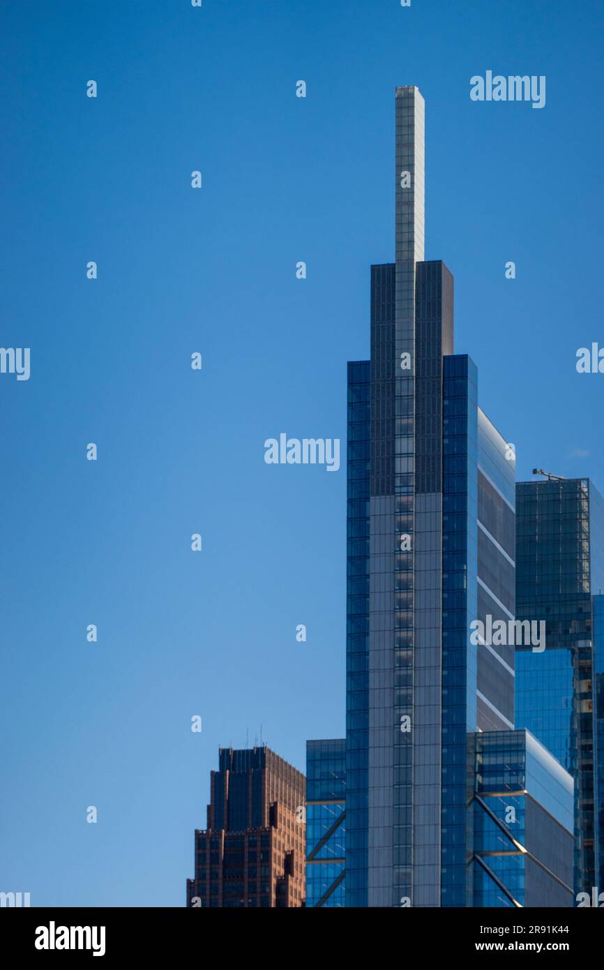 Comcast center skyline hi-res stock photography and images - Alamy