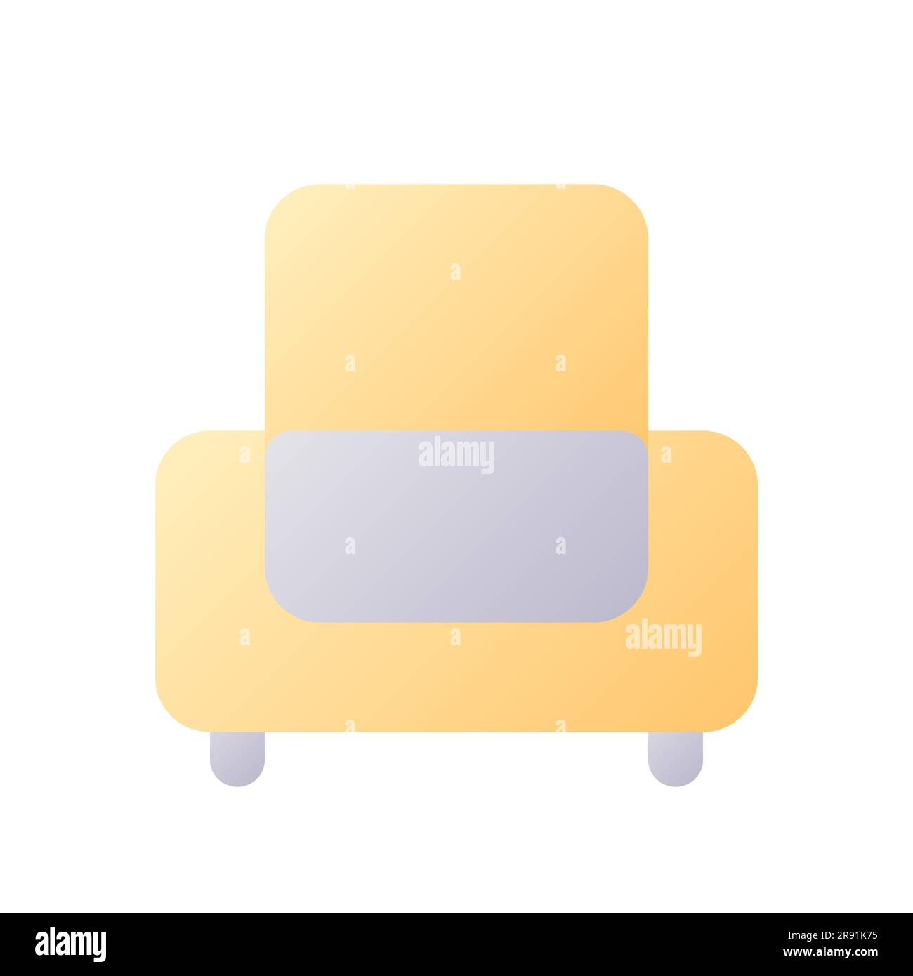 Two tone armchair hi-res stock photography and images - Alamy