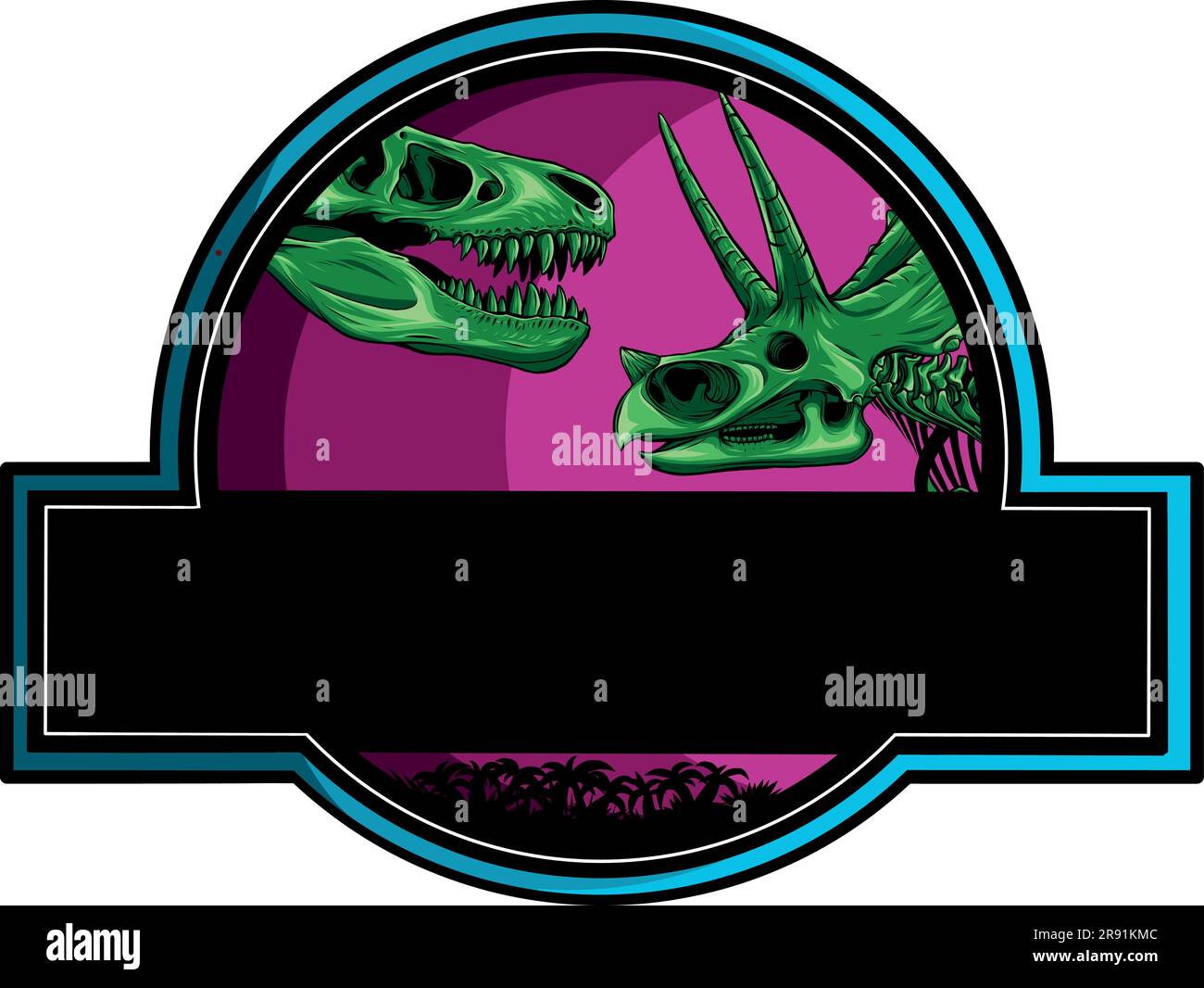 Jurassic Park Logo Vector Jurassic Park Logo" 3D Models To Print