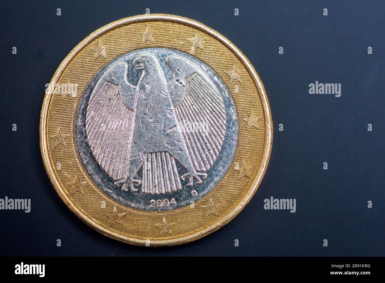 Old 1 euro coin hi-res stock photography and images - Alamy