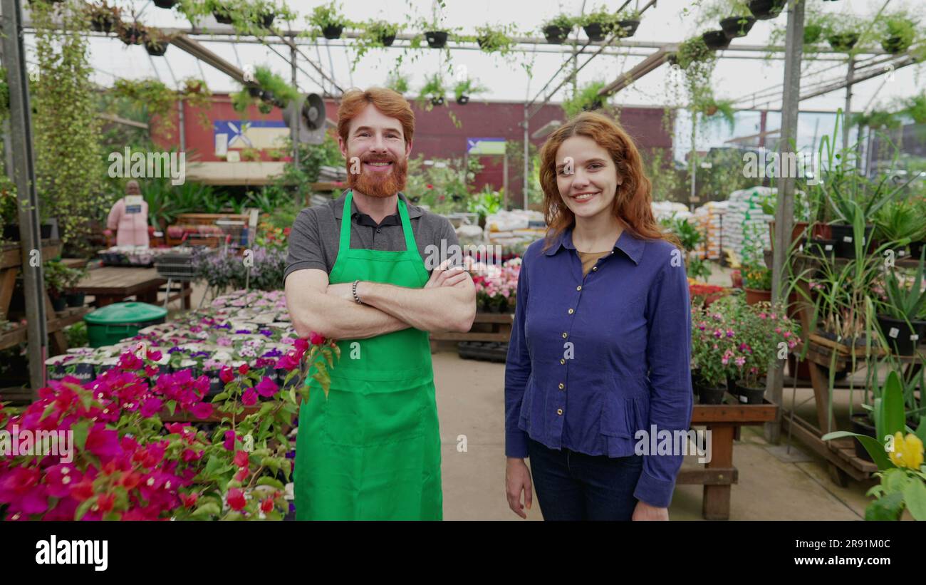 Florist customer posing camera inside hi-res stock photography and ...