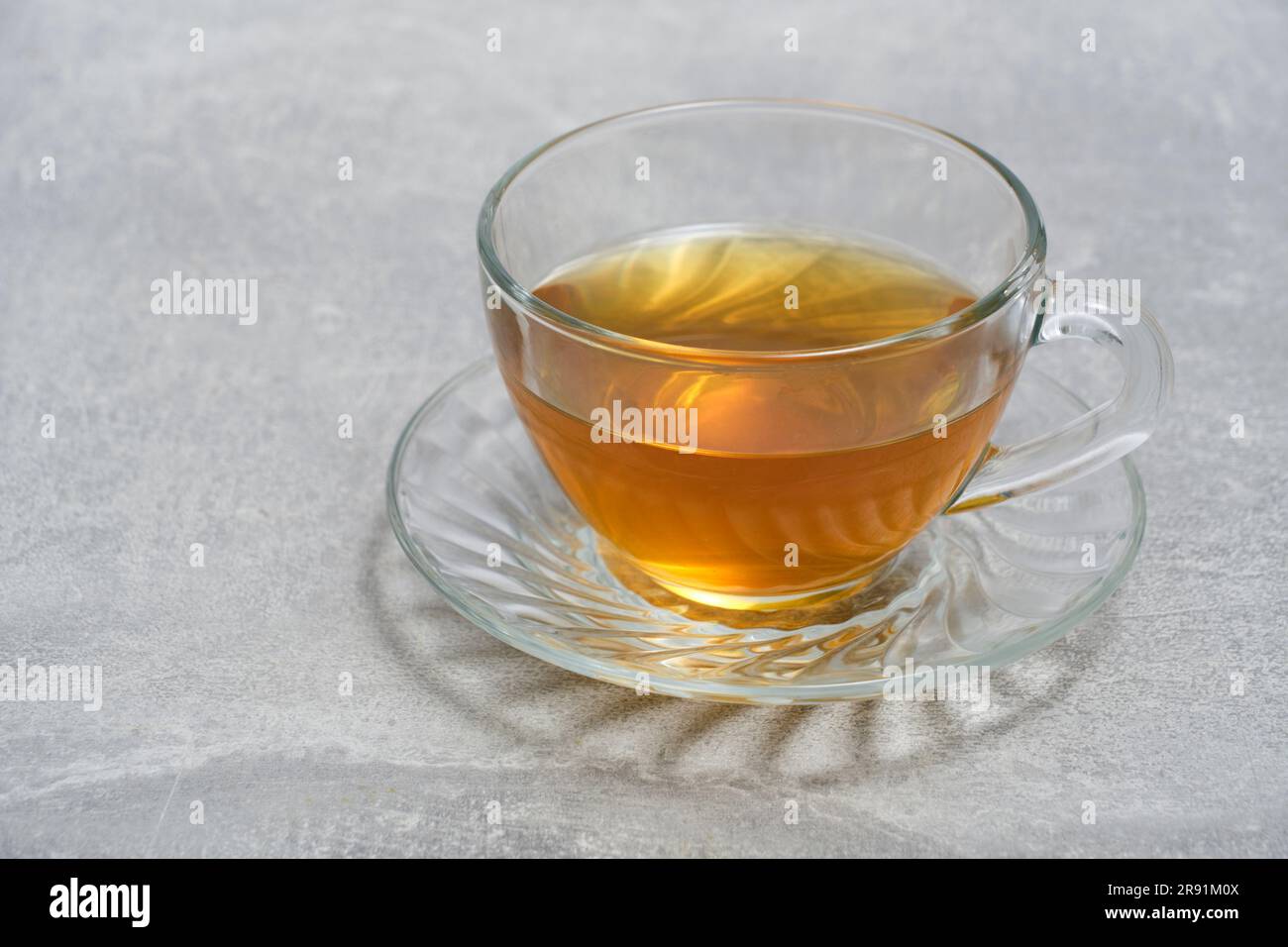 Hot tea in transparent cup hi-res stock photography and images - Alamy