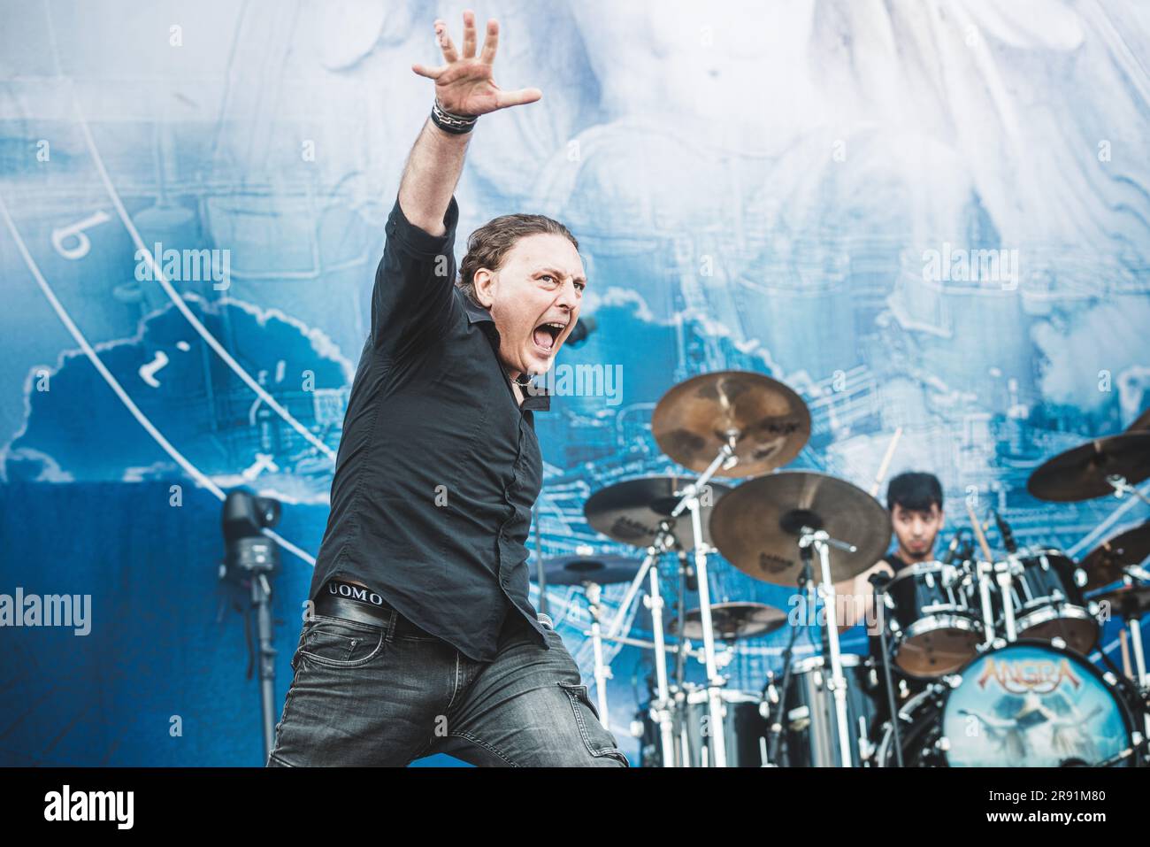 Copenhagen, Denmark. 16th, June 2023. The Brazilian power metal band ...