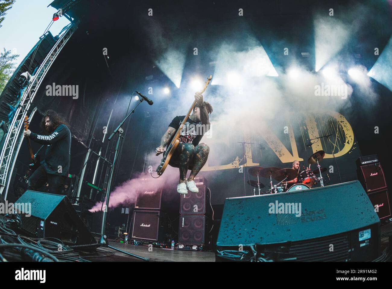 Copenhagen, Denmark. 16th, June 2023. The American hardcore punk band ...