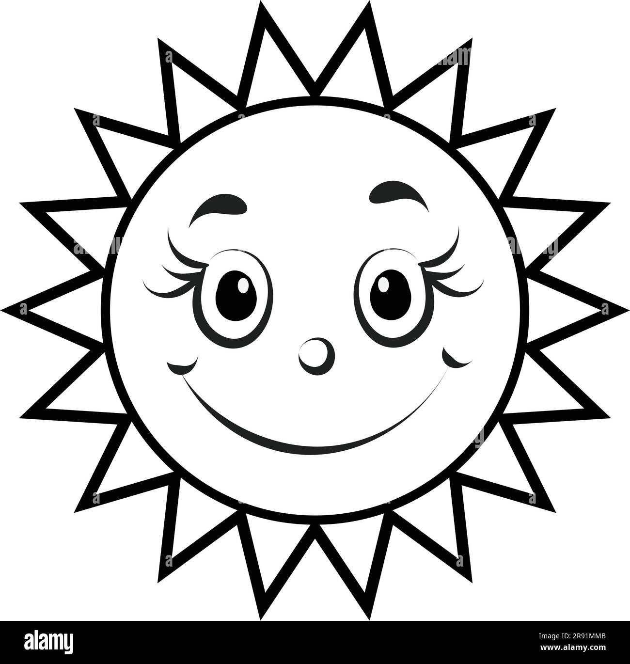 Sun Face Logo