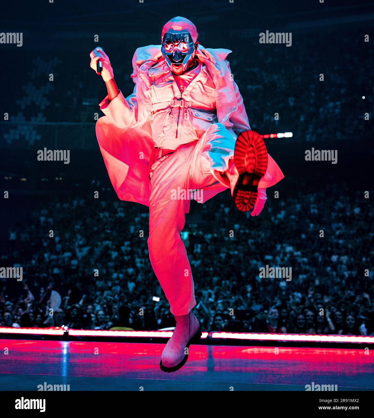 AMSTERDAM - The Canadian singer The Weeknd is performing in the Johan ...