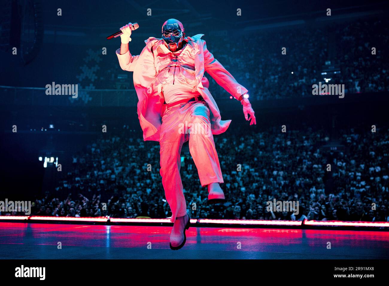 AMSTERDAM - The Canadian singer The Weeknd is performing in the Johan ...