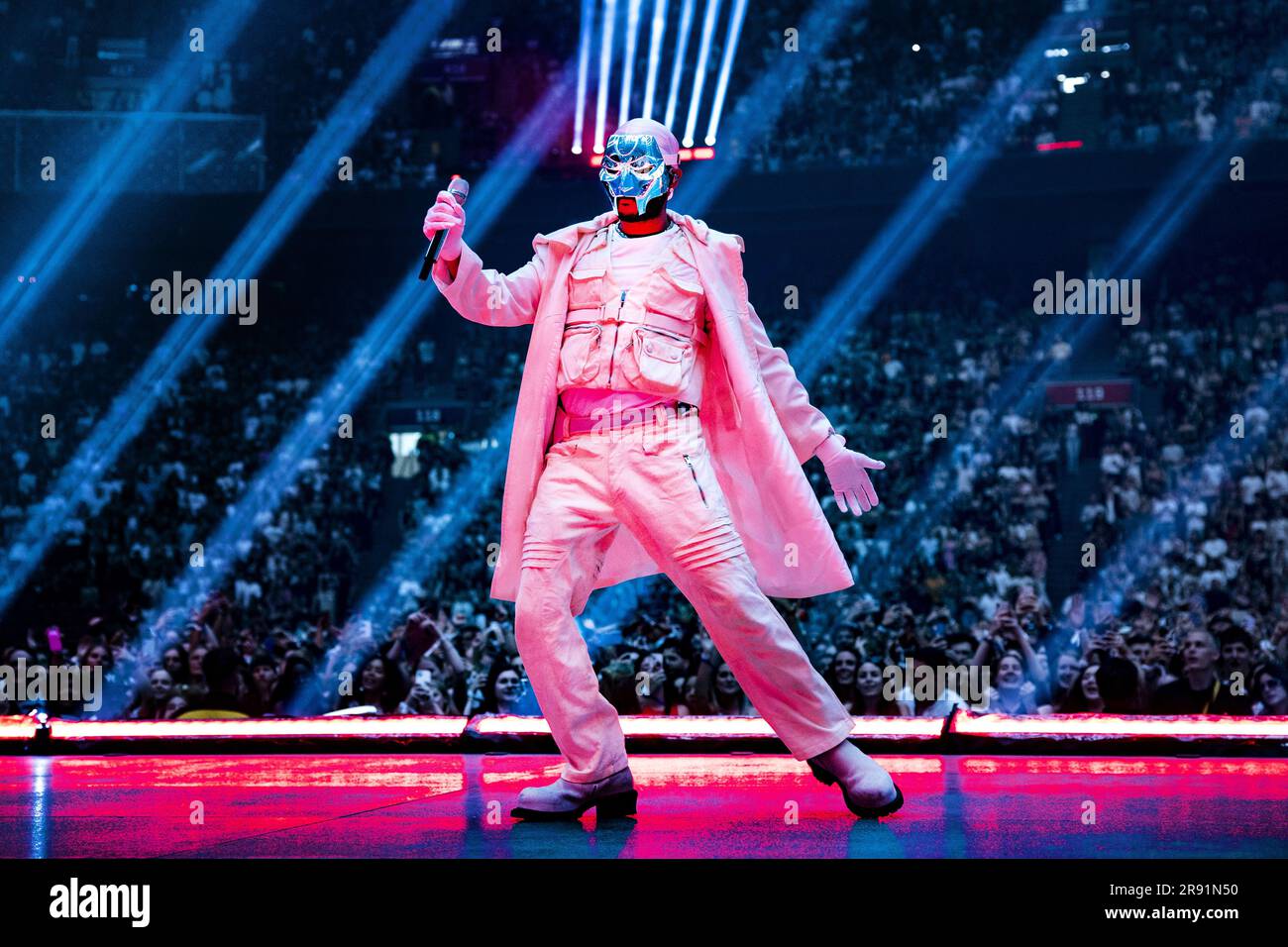 AMSTERDAM - The Canadian singer The Weeknd is performing in the Johan ...