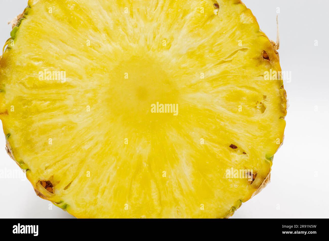 Closeup pineapple against white hi-res stock photography and images - Alamy