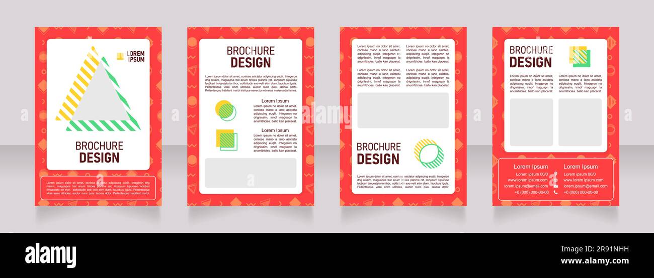 Event blank brochure design Stock Vector Image & Art - Alamy