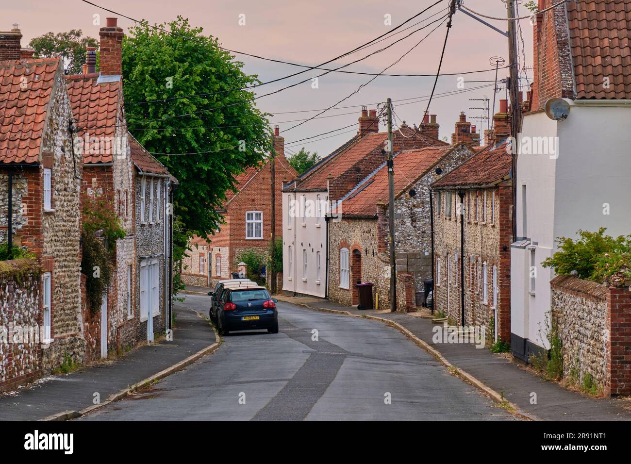 London Street, Brancaster, Norfolk Stock Photo - Alamy