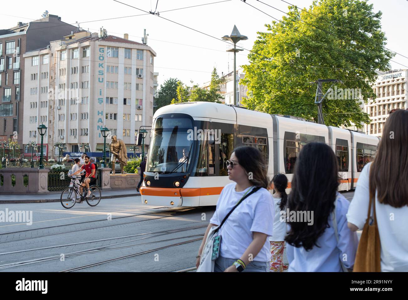 Downtown transportation system hi-res stock photography and images - Alamy