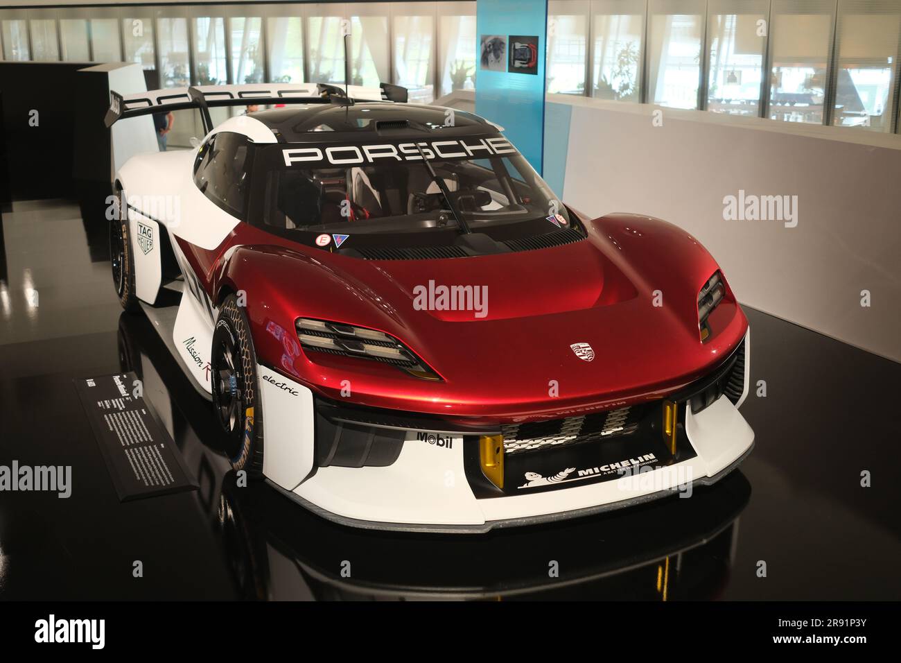 Stuttgart, Germany - June 22, 2023: Porsche Mission R race car ...