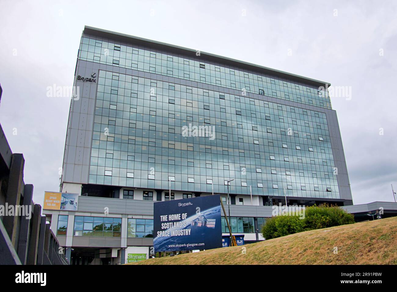 Glasgow, Scotland, UK 23rd June, 2023. Skypark Scotland's space centre ...