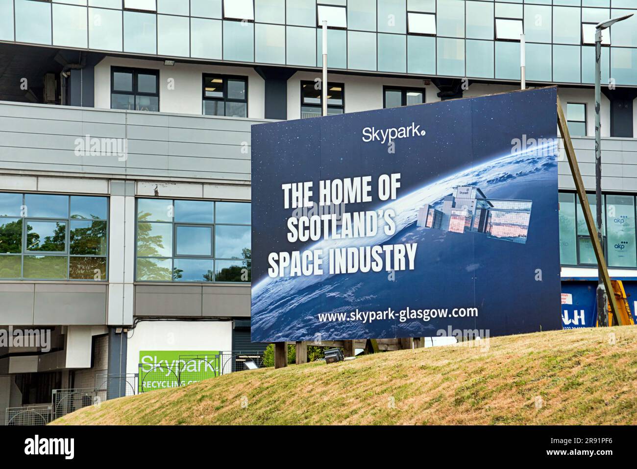 Glasgow, Scotland, UK 23rd June, 2023. Skypark Scotland's space centre ...