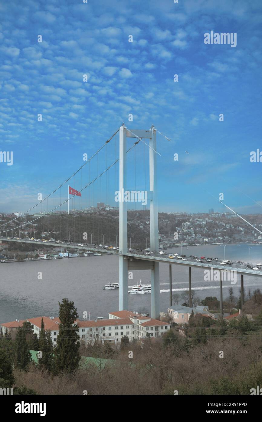 Bosphorus bridge in Istanbul, Turkey Stock Photo - Alamy