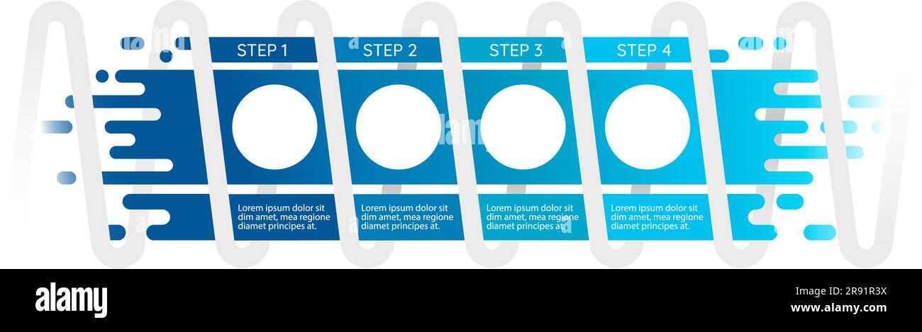 Intelligent solution infographic chart design template Stock Vector ...