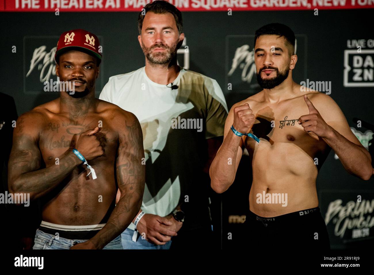 Matchroom boxing berlanga vs quigley hi-res stock photography and ...