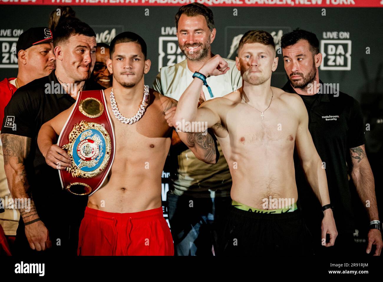 Matchroom boxing berlanga vs quigley hi-res stock photography and ...