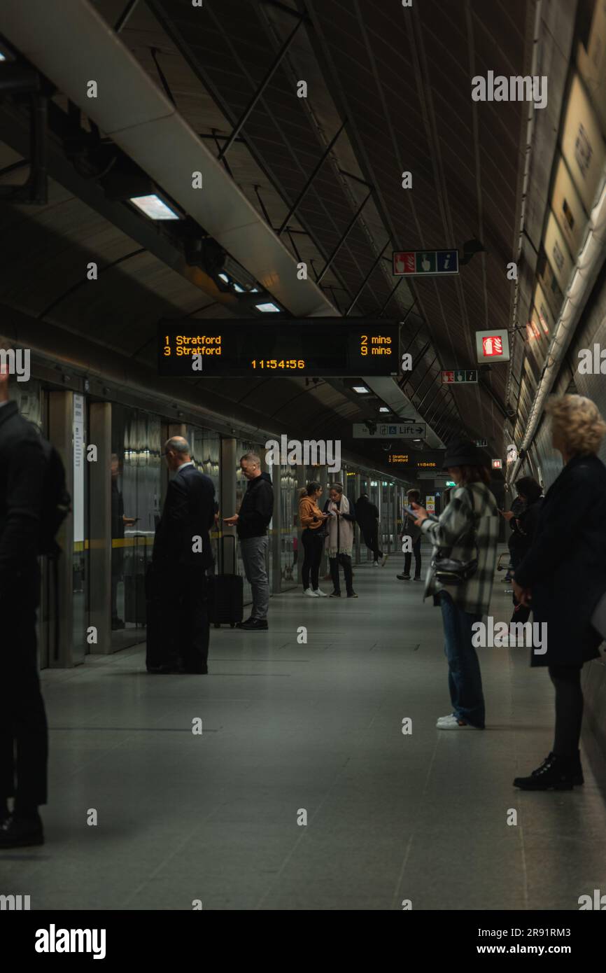 London Bridge Underground Station, London, England Stock Photo - Alamy