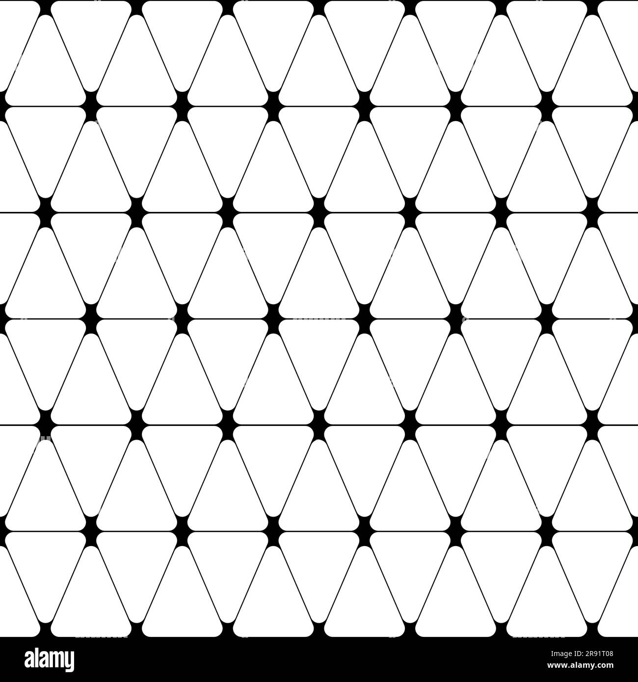 Geometric Line Seamless Pattern Repeating Black Rhomb Isolated On White Background Repeated