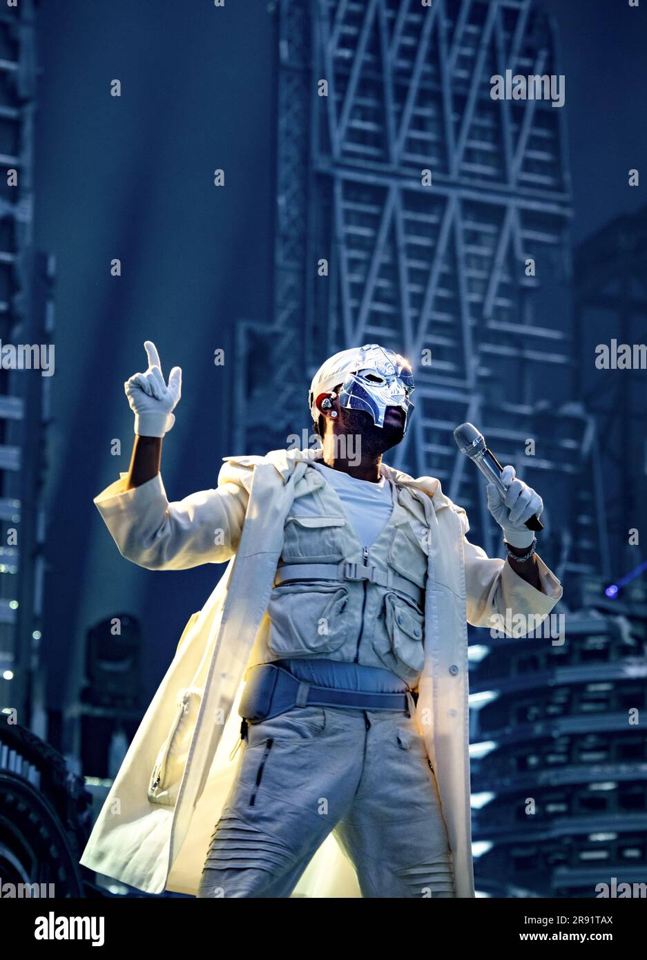 AMSTERDAM - The Canadian singer The Weeknd is performing in the Johan ...