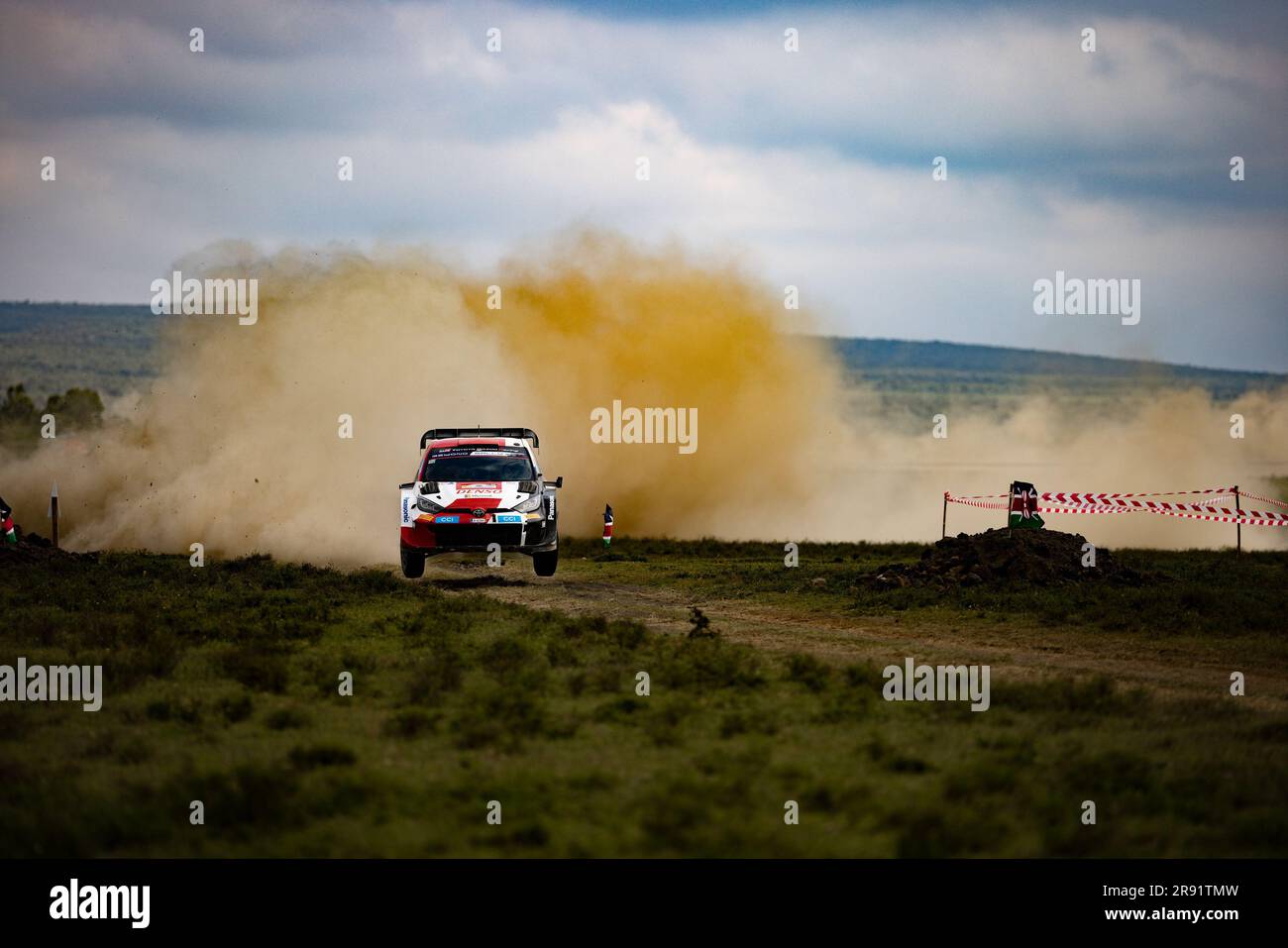 Naivasha, Kenya. 23rd June, 2023. Kalle Rovanpera (Fin) Jonne Halttunen ...