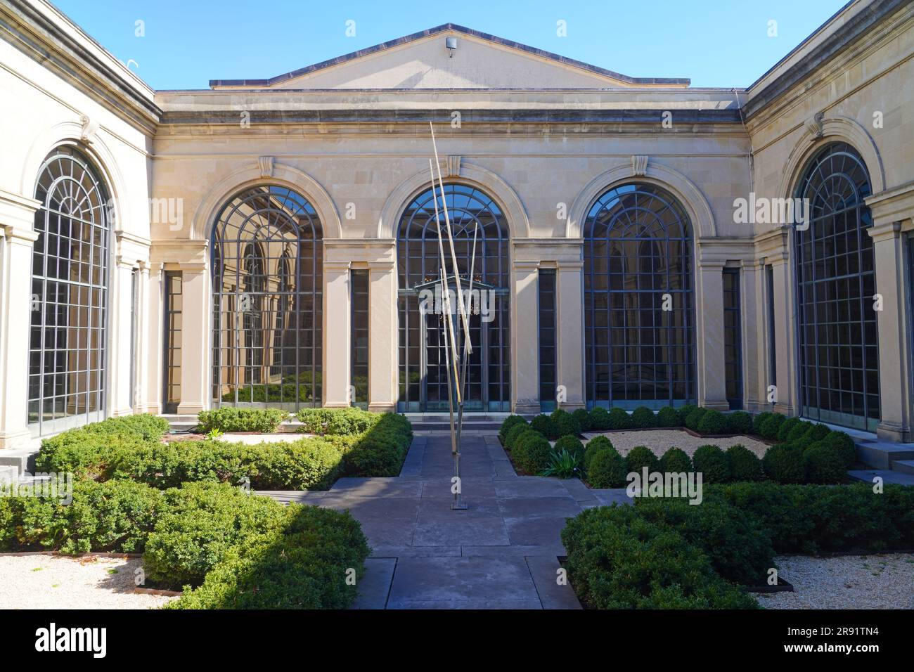 BALTIMORE, MD -30 MAR 2023- View of the Baltimore Museum of Art (BMA), an art museum in ...