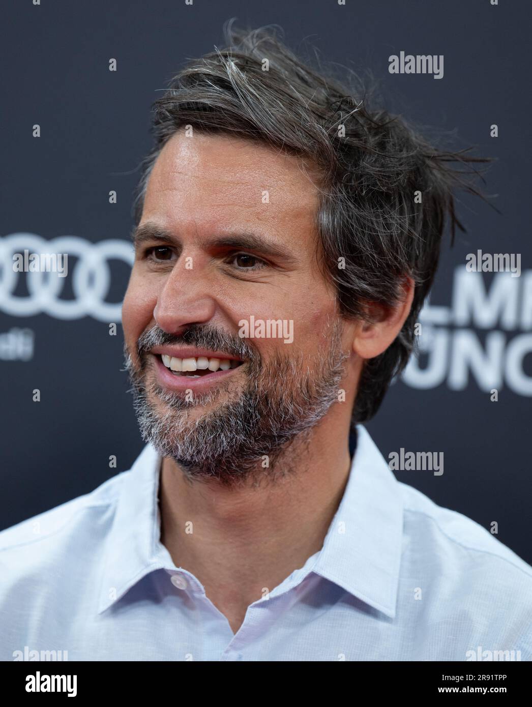 Munich, Germany. 23rd June, 2023. Tom Beck, actor, comes to the Gasteig ...